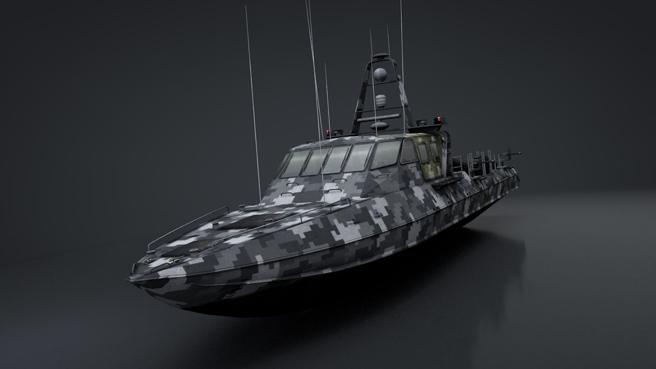 3D model Mark V Special Operations Craft VR / AR / low-poly | CGTrader