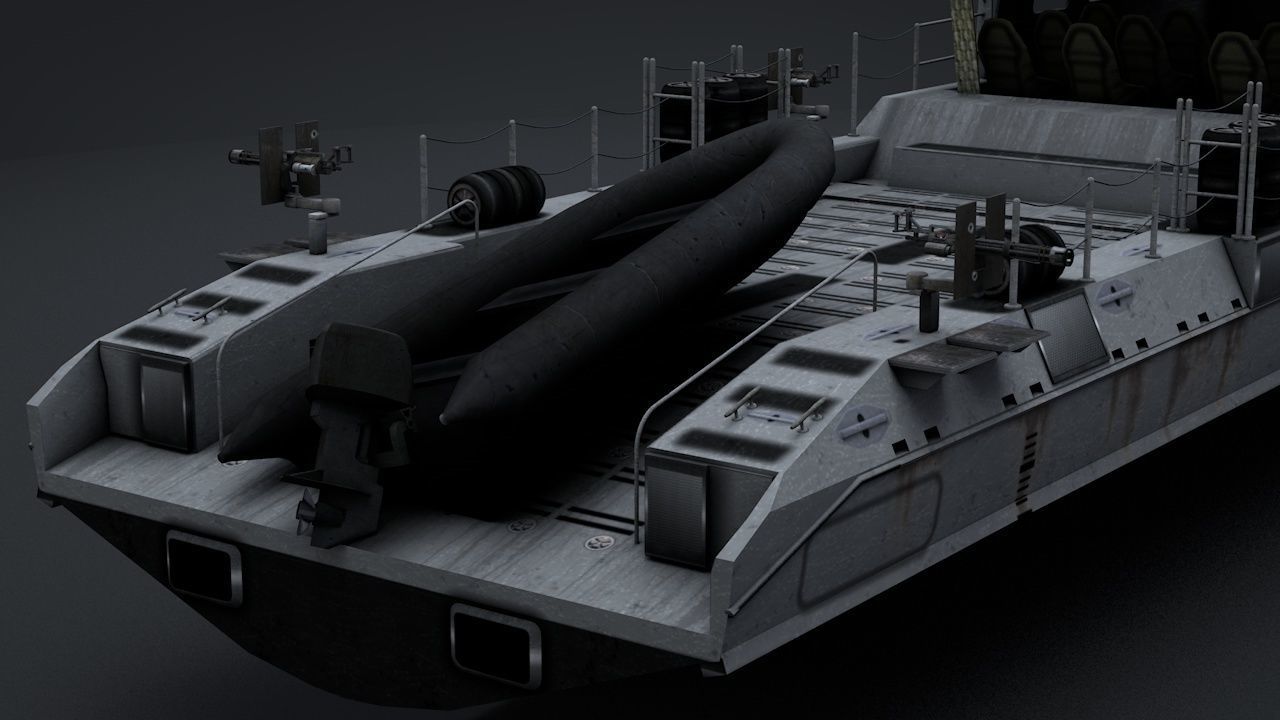 3D model Mark V Special Operations Craft VR / AR / low-poly | CGTrader