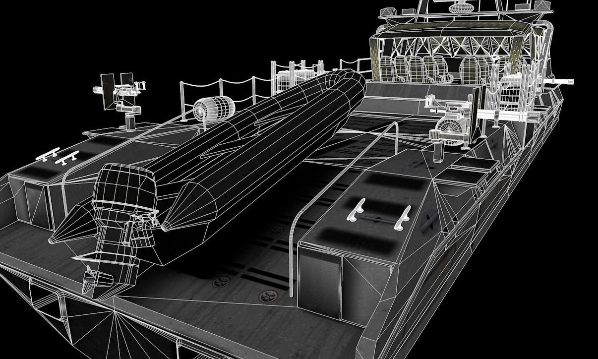 3D model Mark V Special Operations Craft VR / AR / low-poly | CGTrader