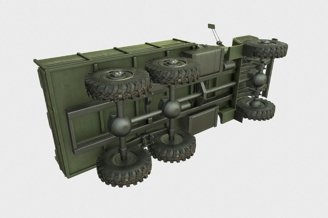3D model Ural 375 Truck VR / AR / low-poly MAX OBJ FBX - CGTrader.com
