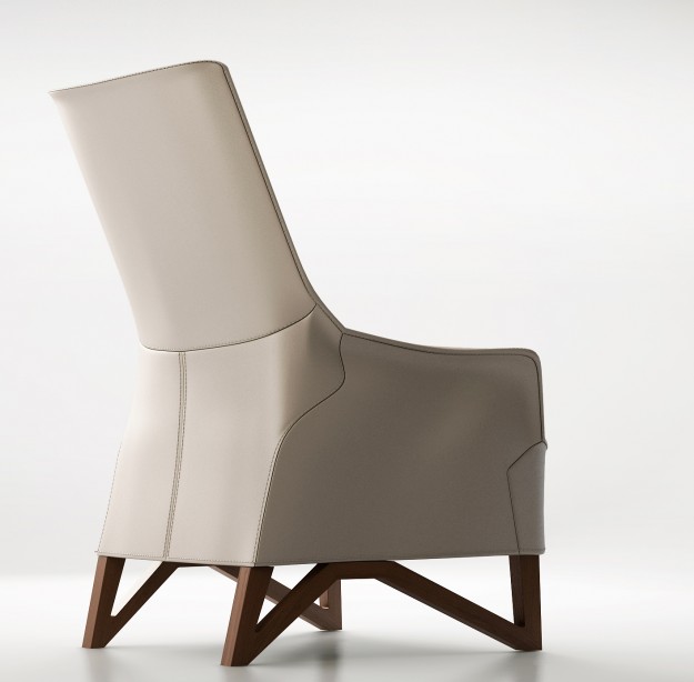 Giorgetti Mobius armchair 3D model | CGTrader