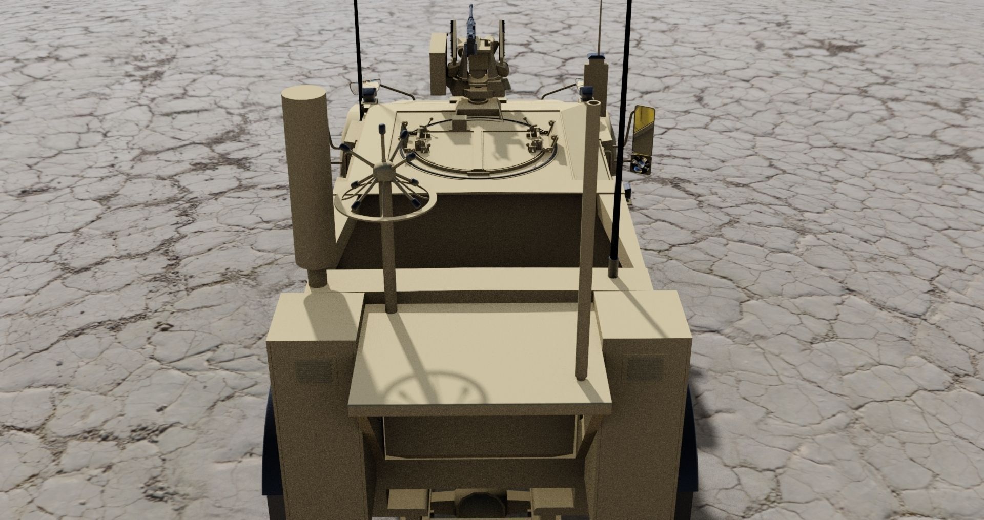 MATV Military Transport 3D model | CGTrader