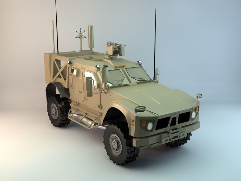 MATV Military Transport 3D model | CGTrader