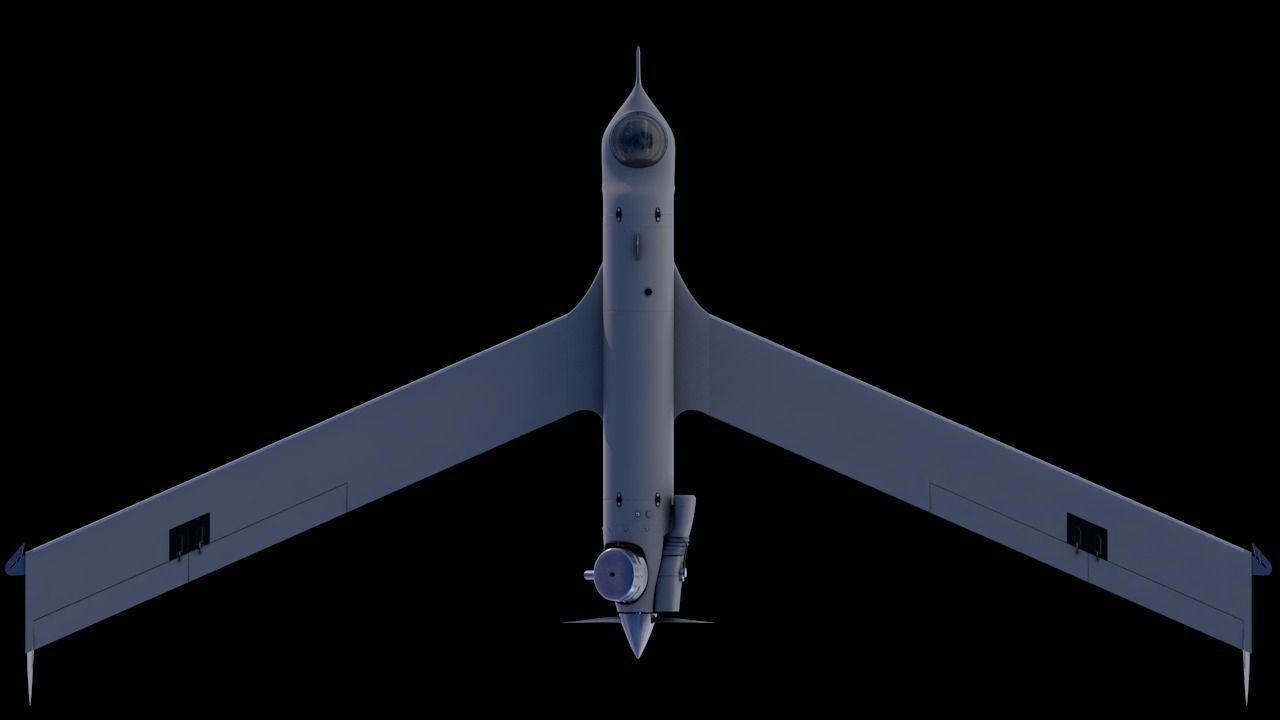 ScanEagle UAV Drone C4D Rigged 3D model animated rigged | CGTrader