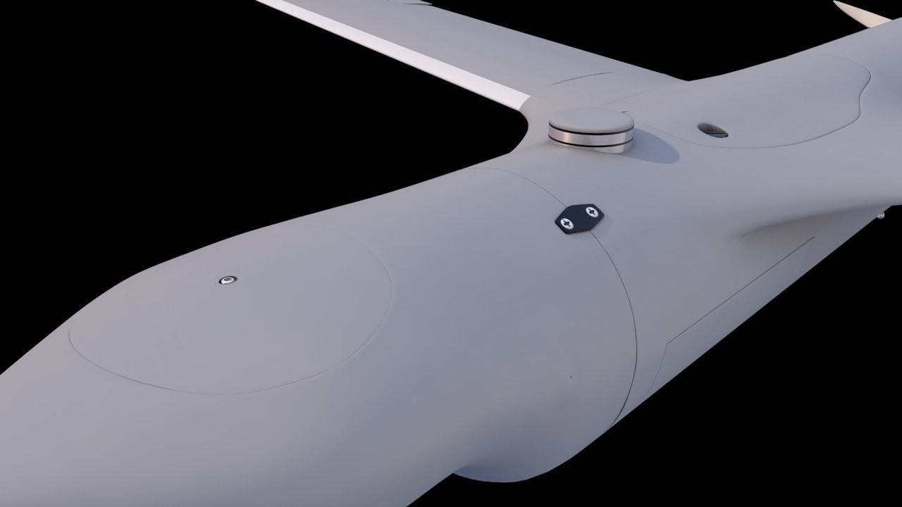 ScanEagle UAV Drone C4D Rigged 3D model animated rigged | CGTrader