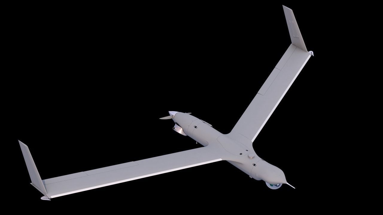 ScanEagle UAV Drone C4D Rigged 3D model animated rigged | CGTrader