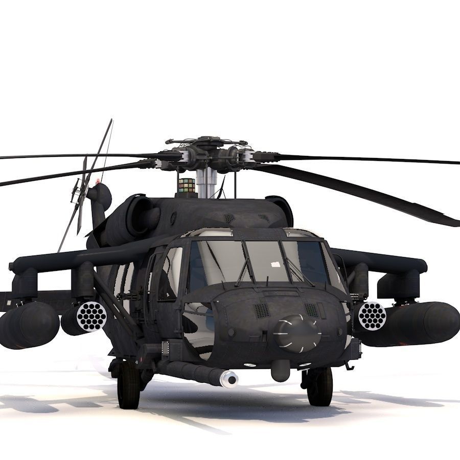 UH-60 Blackhawk SOAR 3D model | CGTrader