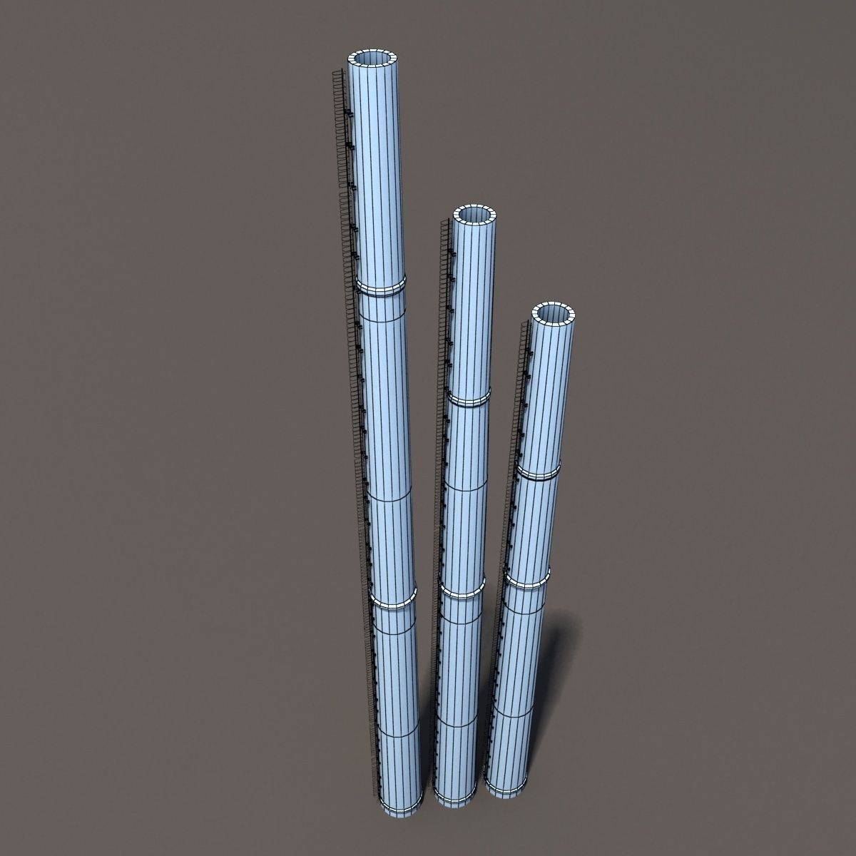 3D model Chimney Low Poly 3d Model VR / AR / low-poly | CGTrader