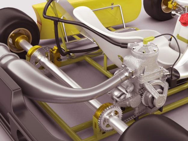Go-kart 3D model | CGTrader
