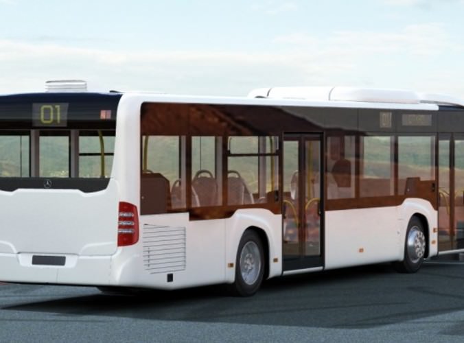 Mercedes Citaro 2012 3D Model MAX OBJ 3DS FBX C4D LWO LW LWS - CGTrader.com