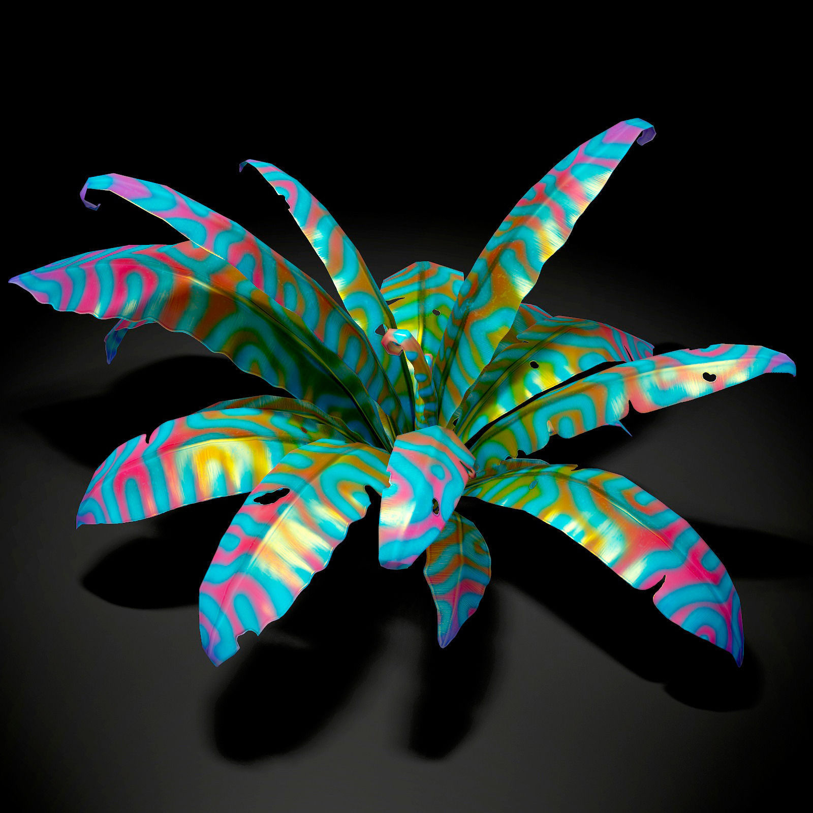 Alien Plant Leaves texture pack 1 Texture | CGTrader