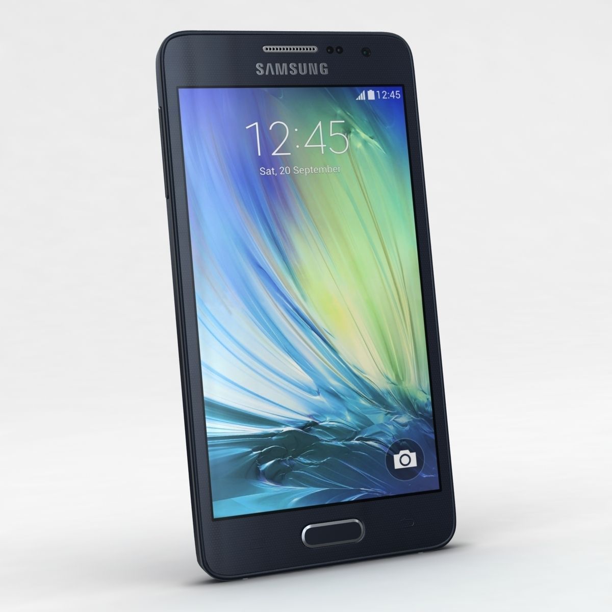 Samsung Galaxy A3 and A3 Duos Black 3D model | CGTrader
