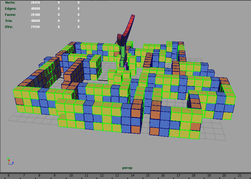 Soft BLocks Mini Maze 3D model | CGTrader