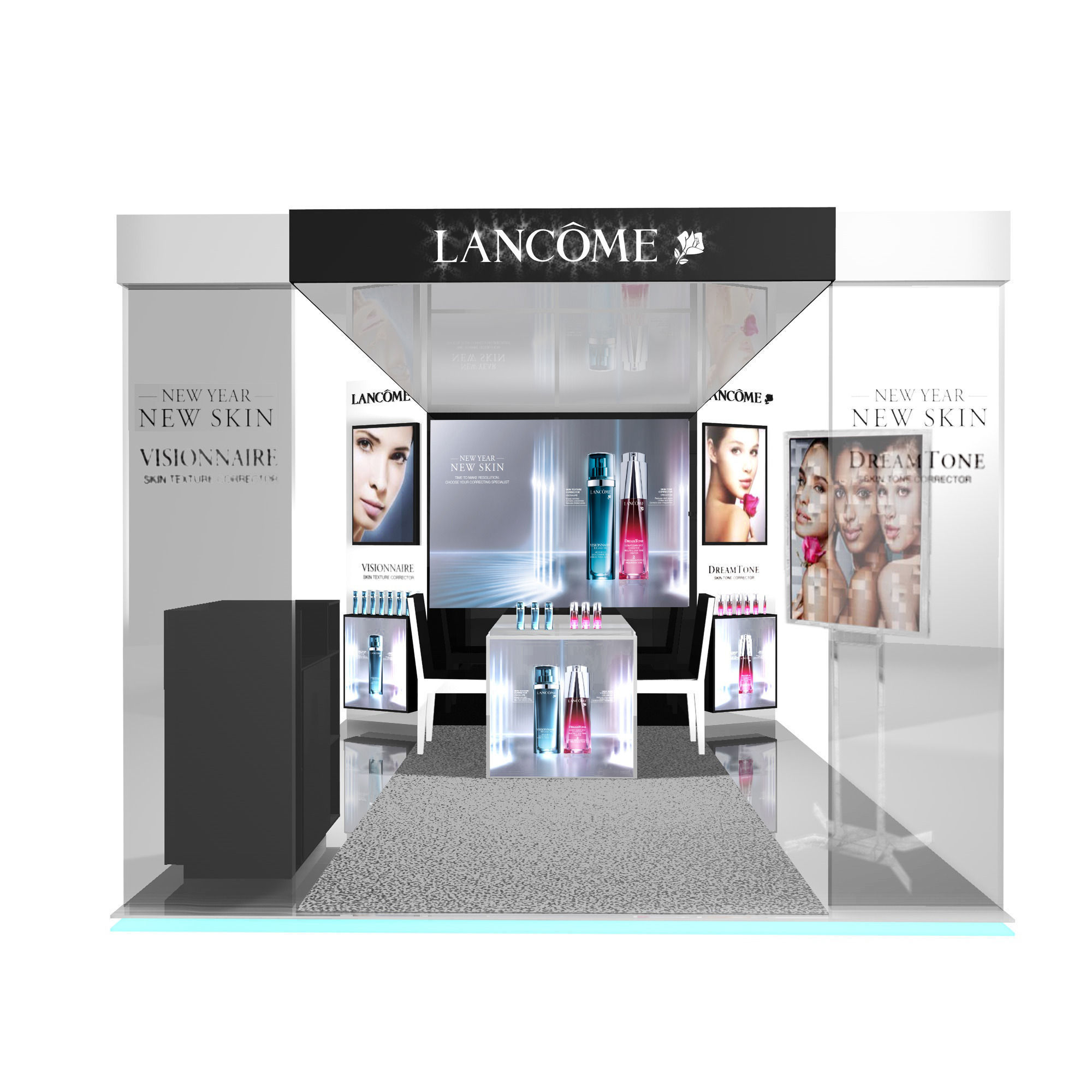 Stand of Lancome 3D model | CGTrader