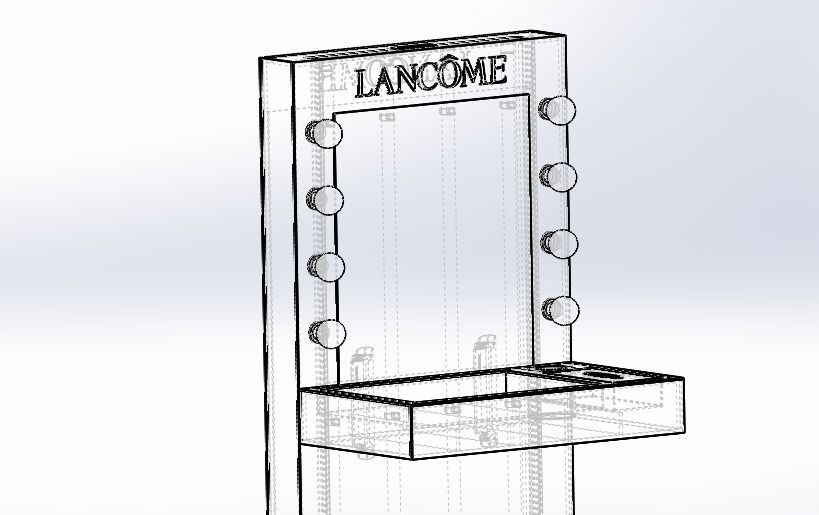 Table of Lancome 3D model | CGTrader