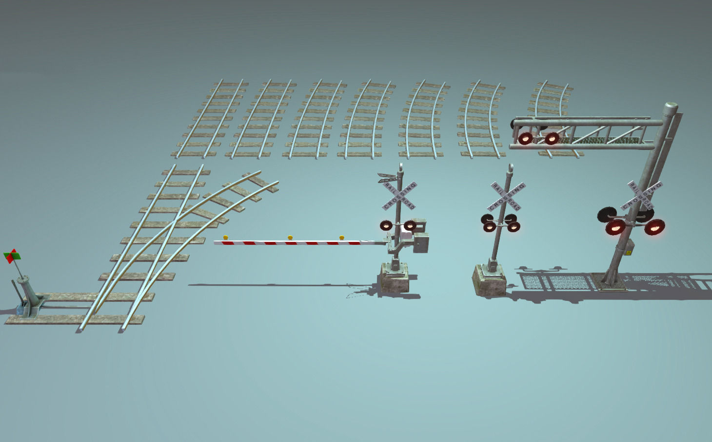 Train Track Creator Pro 3D model | CGTrader