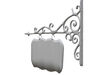 3D model Signboard cast iron VR / AR / low-poly | CGTrader
