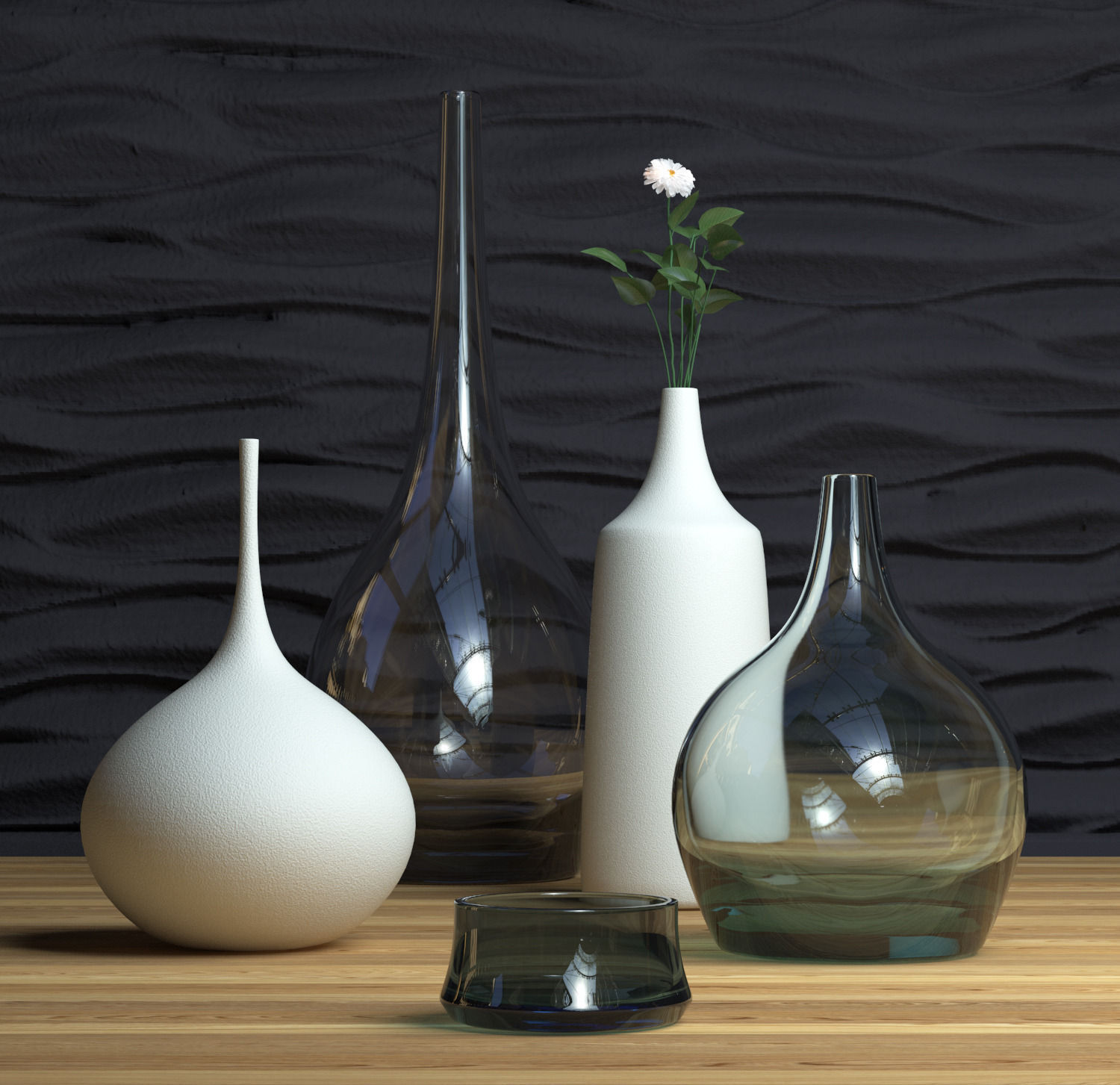 Color Glass free 3D model | CGTrader