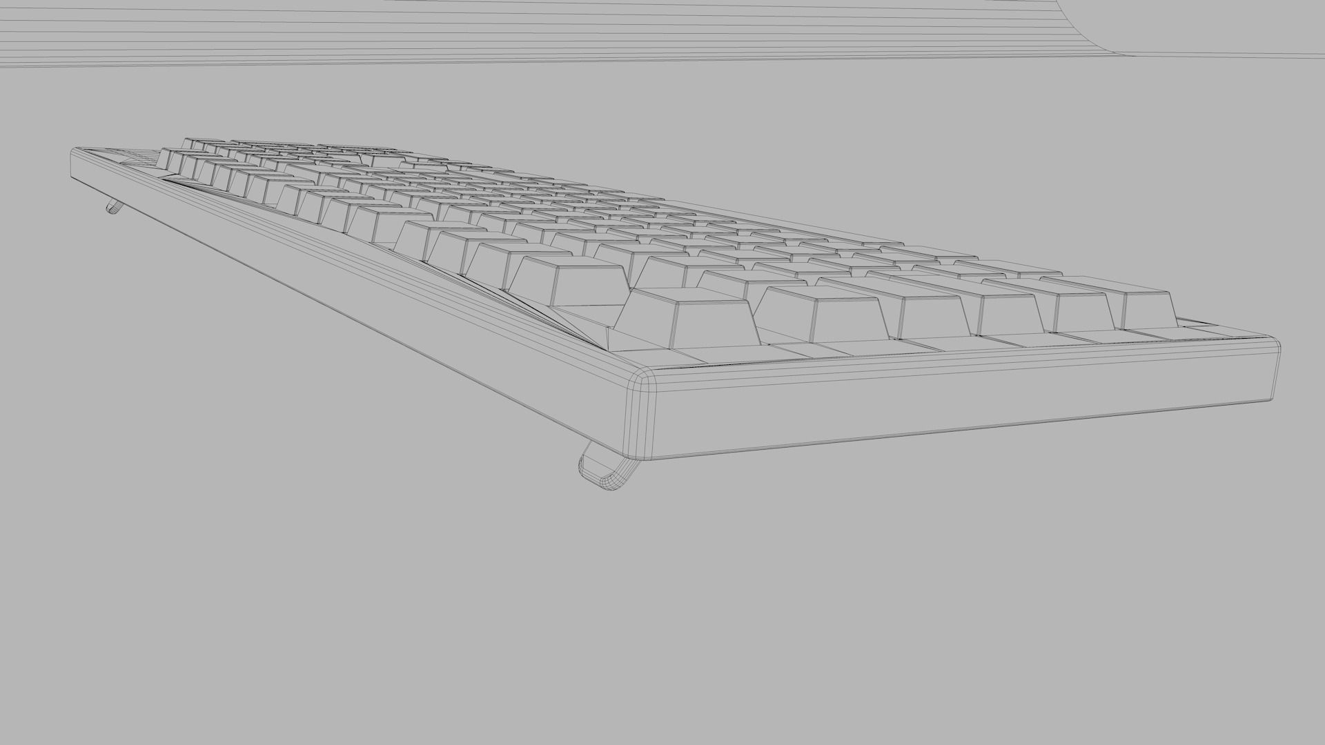 PC Keyboard 3D model | CGTrader