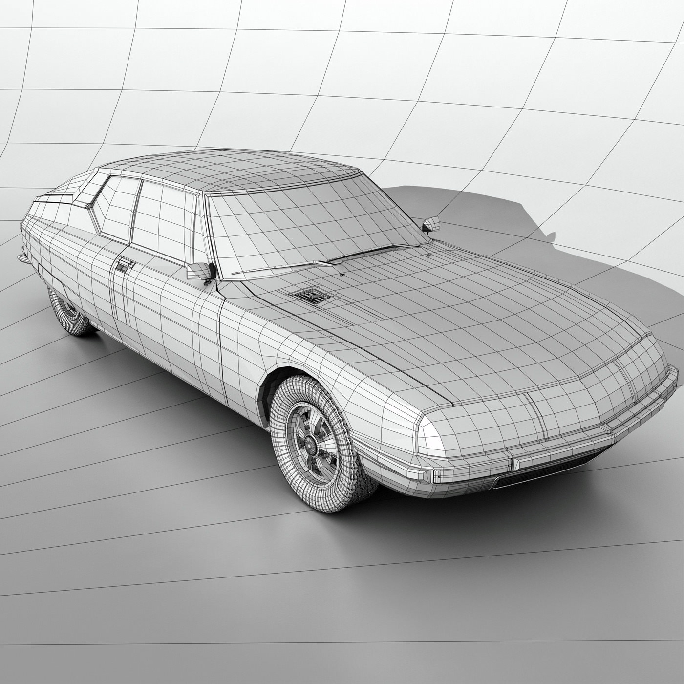 Citroen SM 3D model | CGTrader