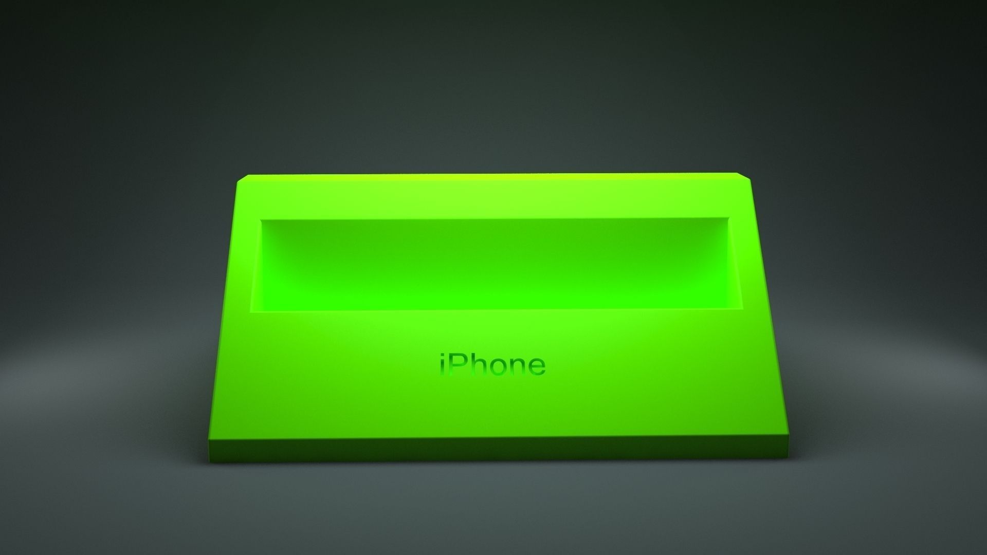 Stand for iPhone 3D model 3D printable | CGTrader