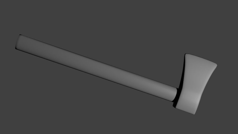 3D model Axe simple VR / AR / low-poly | CGTrader