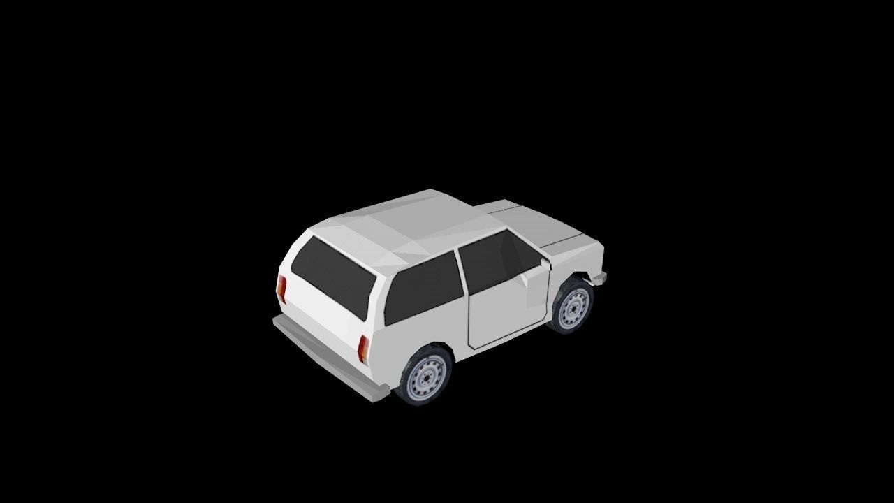 3D model Low poly jeep VR / AR / low-poly | CGTrader