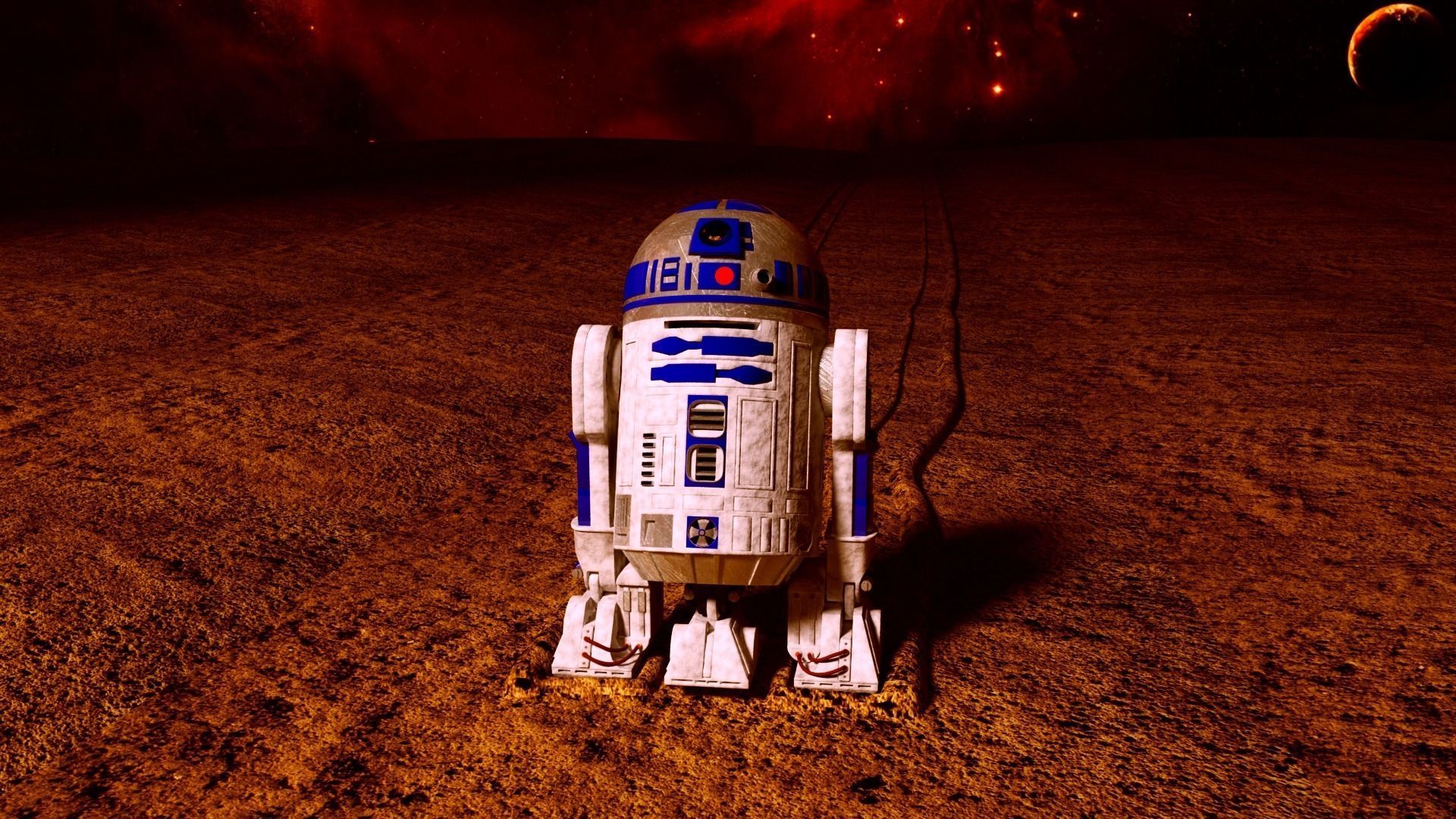 R2 D2 obj 3D model | CGTrader