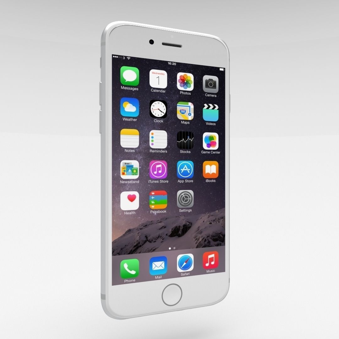 3D model iPhone 6 All Pack VR / AR / low-poly | CGTrader