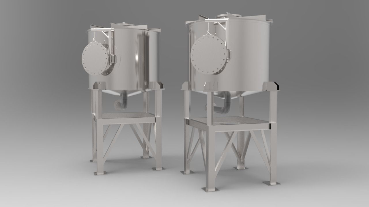 Industrial mixer free 3D model | CGTrader