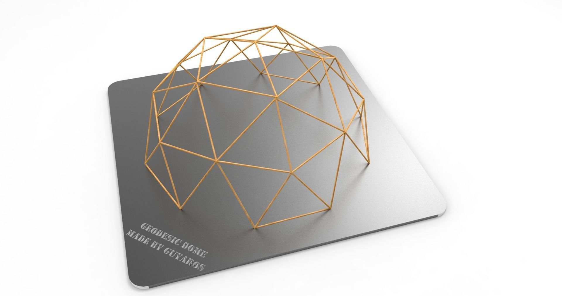 Geodesic Dome 3D model | CGTrader