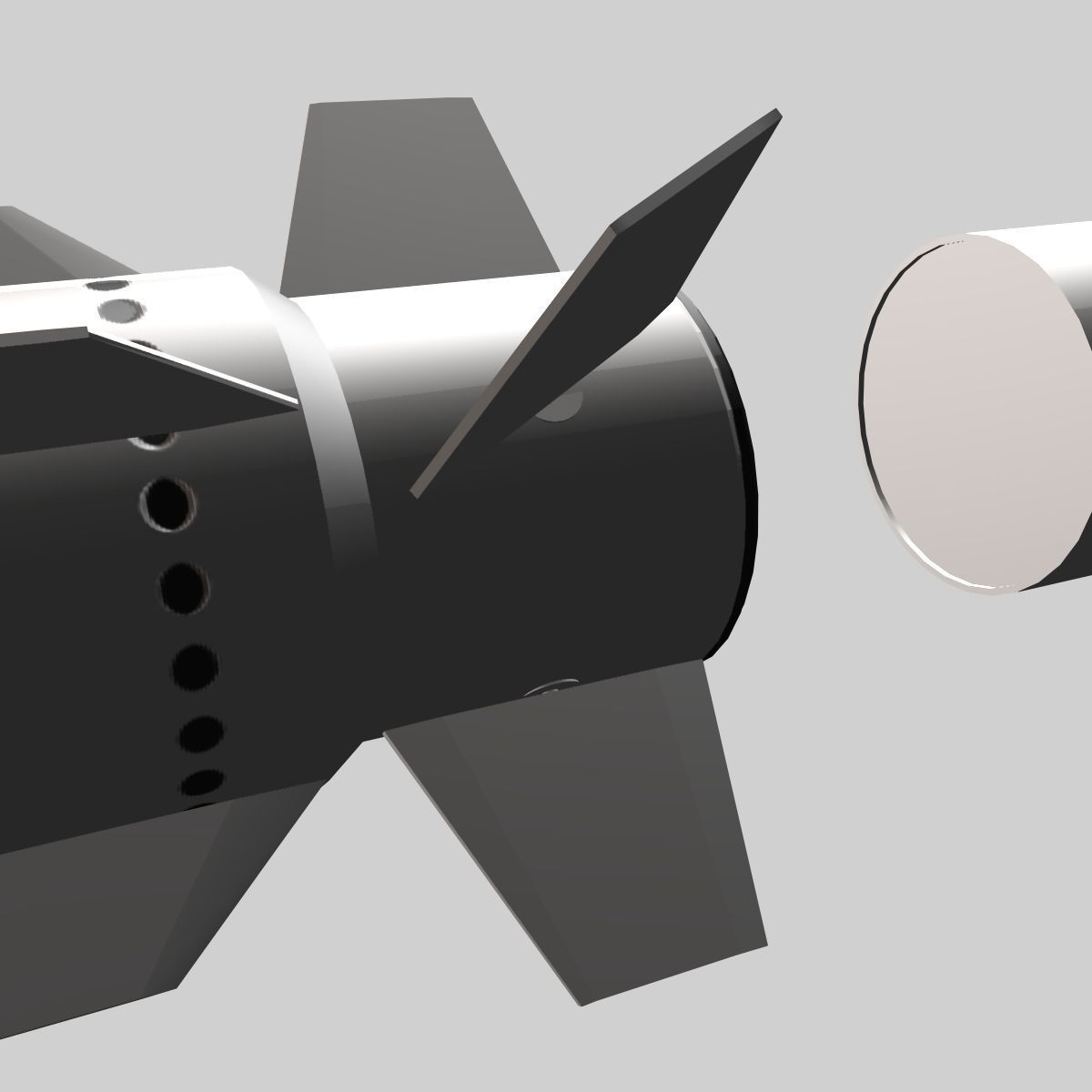 RIM-162 ESSM Missile 3D model | CGTrader