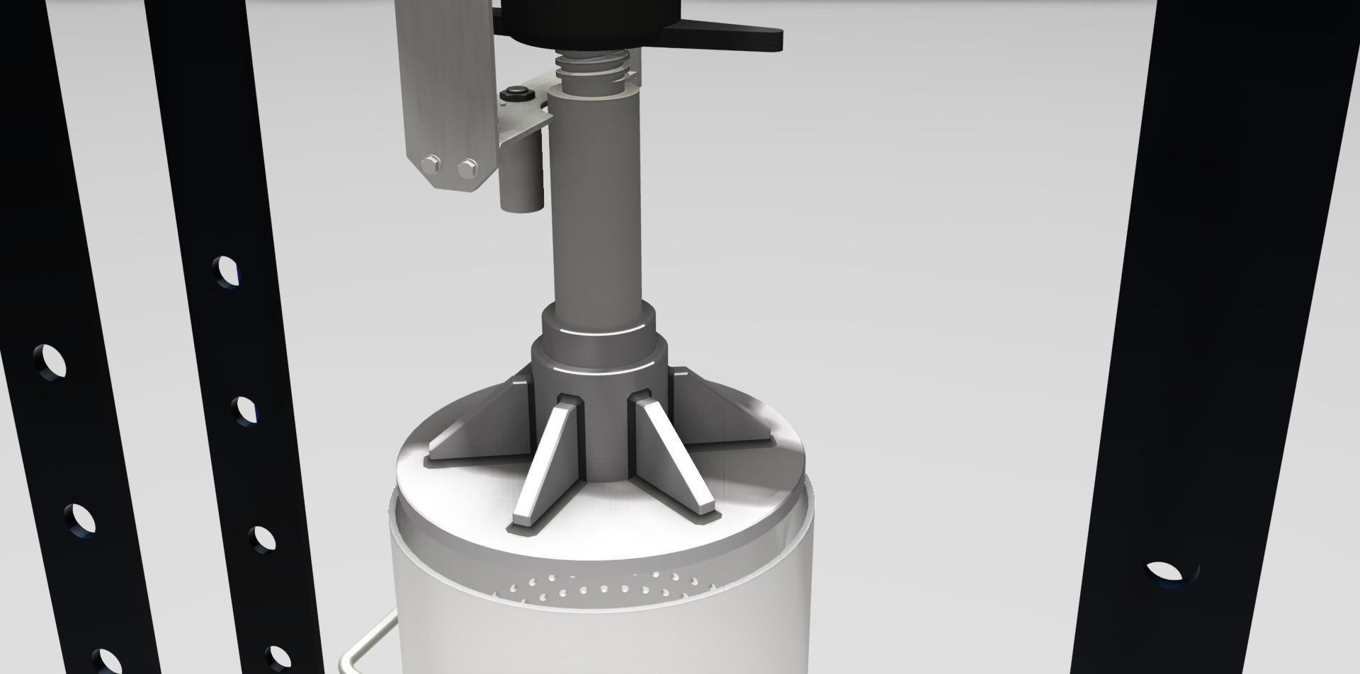 Semi-Automatic separator Press 3D model | CGTrader