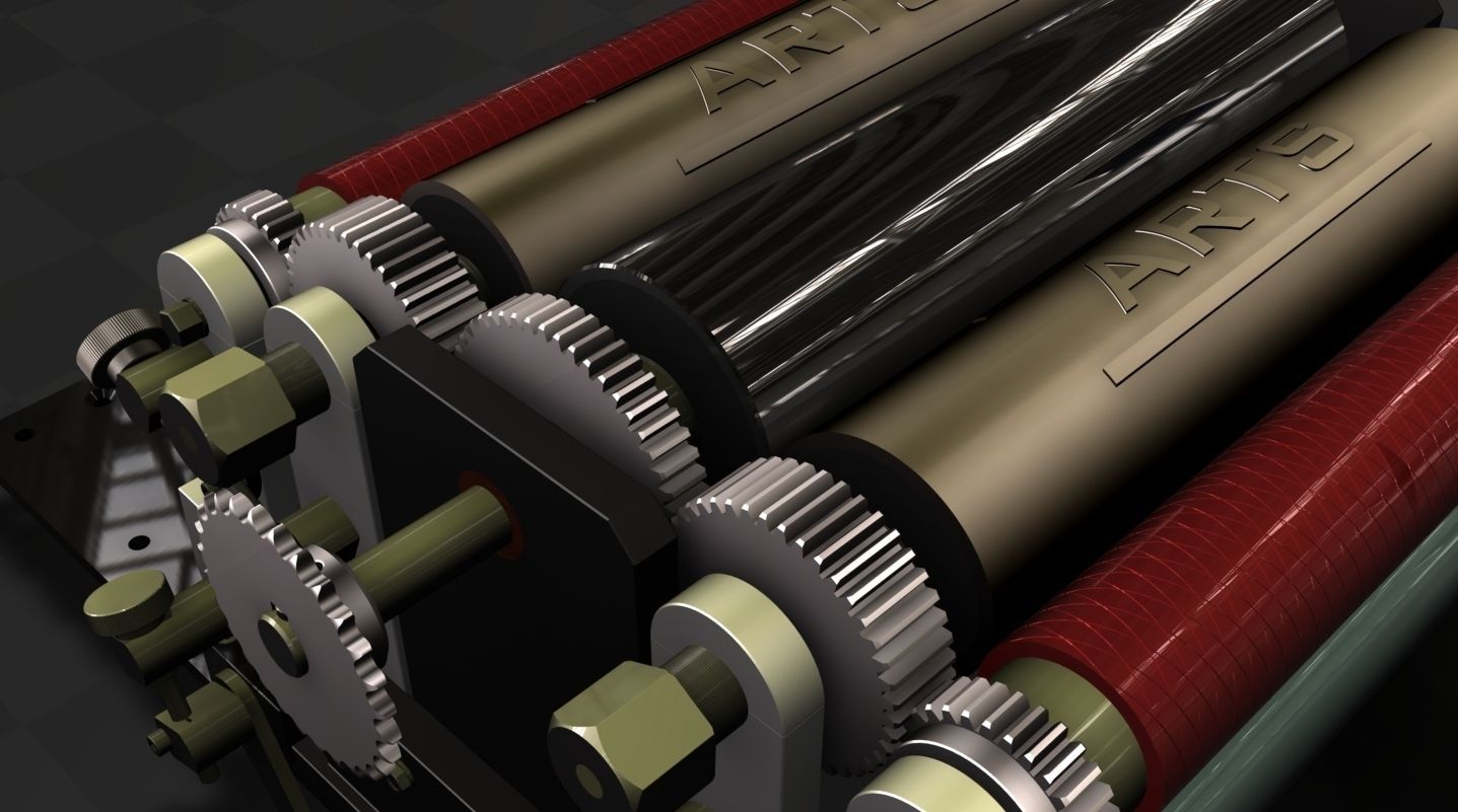 Print Module - 2 Colors 3D model | CGTrader