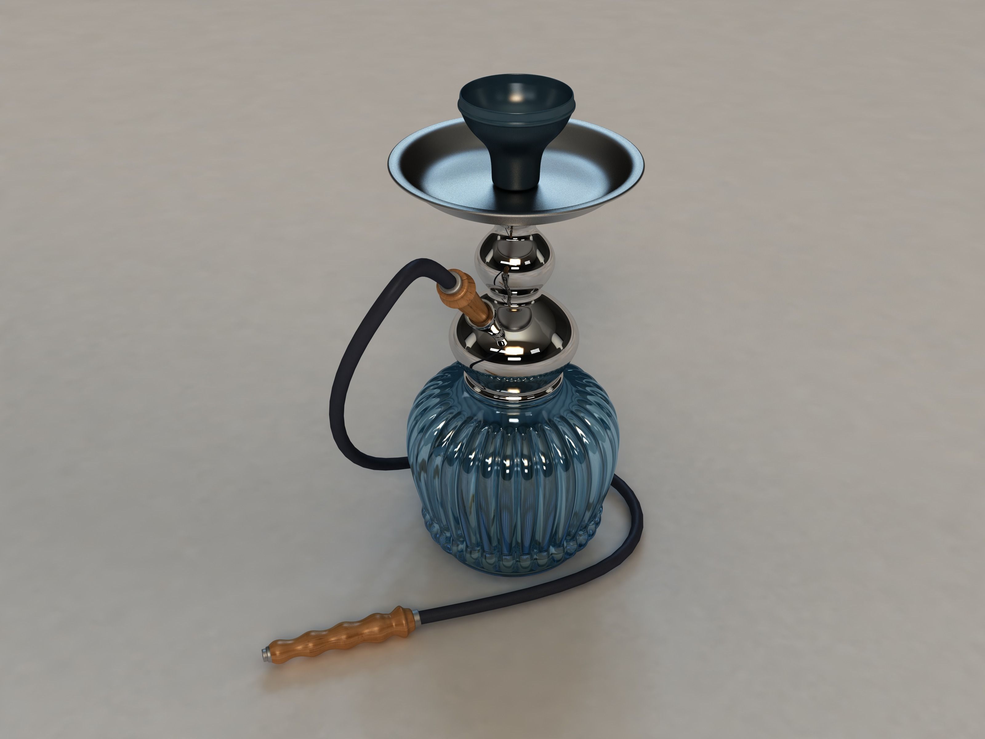 Hookah 3D model | CGTrader