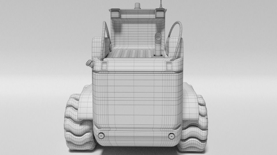 Skid Steer 3D model rigged | CGTrader
