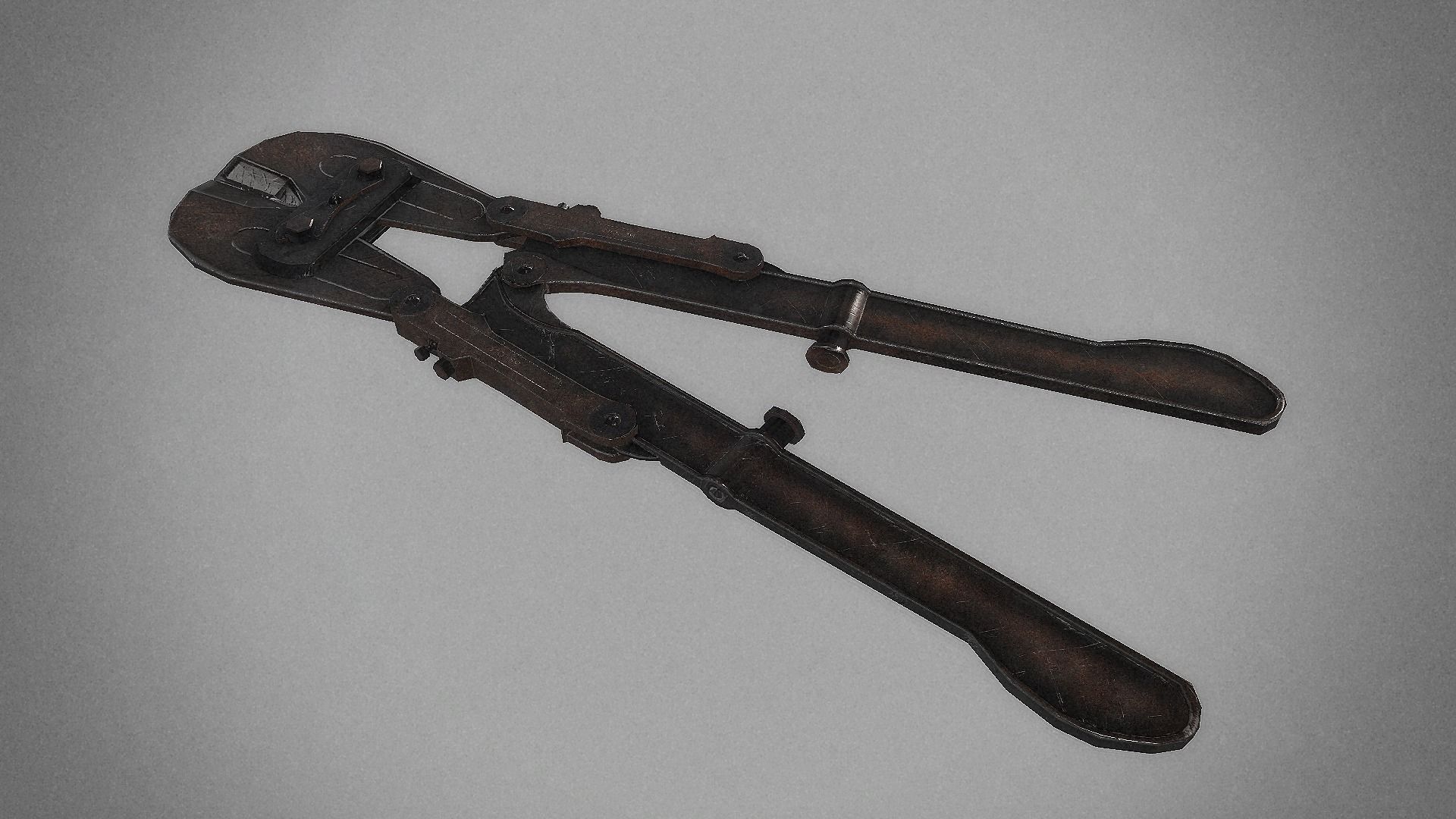 Rusty Bolt cutter 3D model | CGTrader