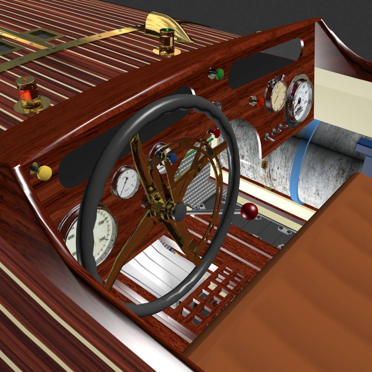 Baby Bootlegger G5 Speed Boat 3D model | CGTrader