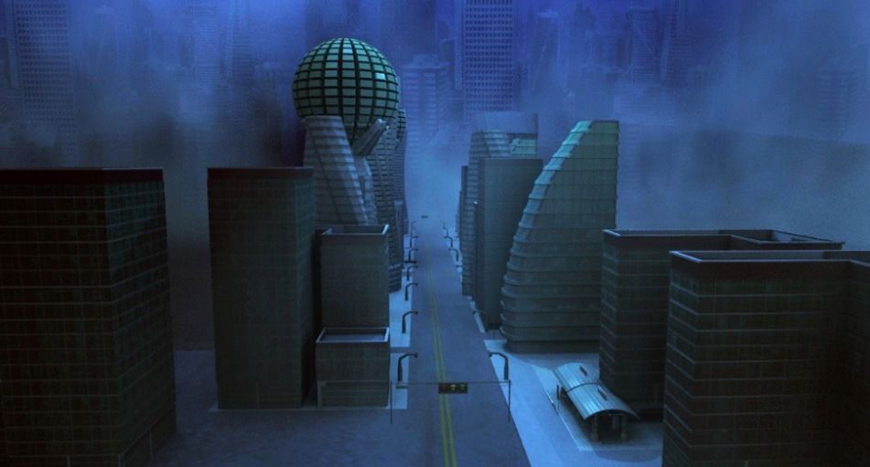 3D model Futuristic Downtown Anchorage Alaska from 2040 VR / AR / low ...