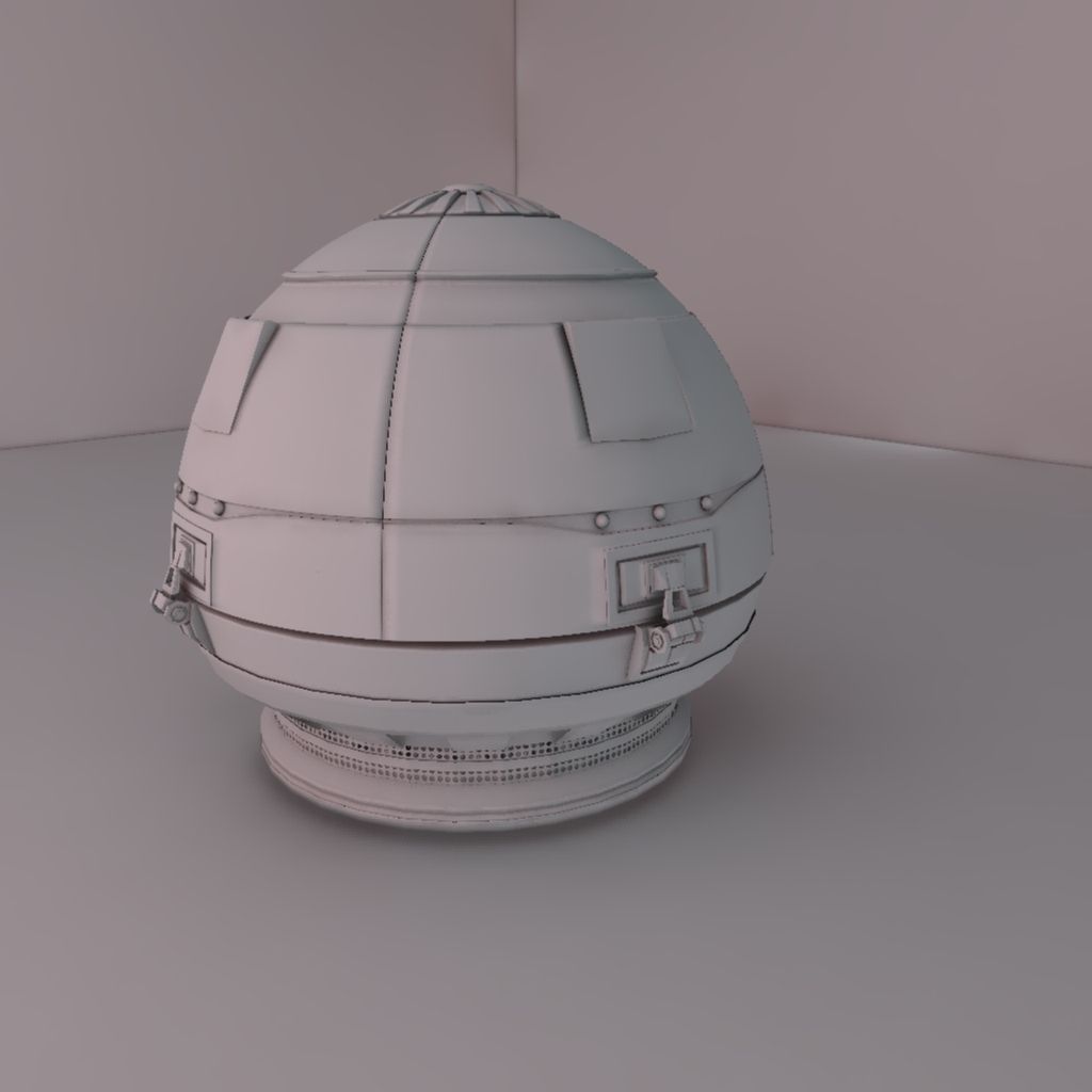 Holographic Projector 3D model | CGTrader