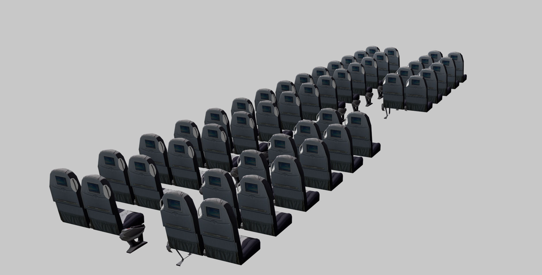 3D model Bus chair VR / AR / low-poly | CGTrader