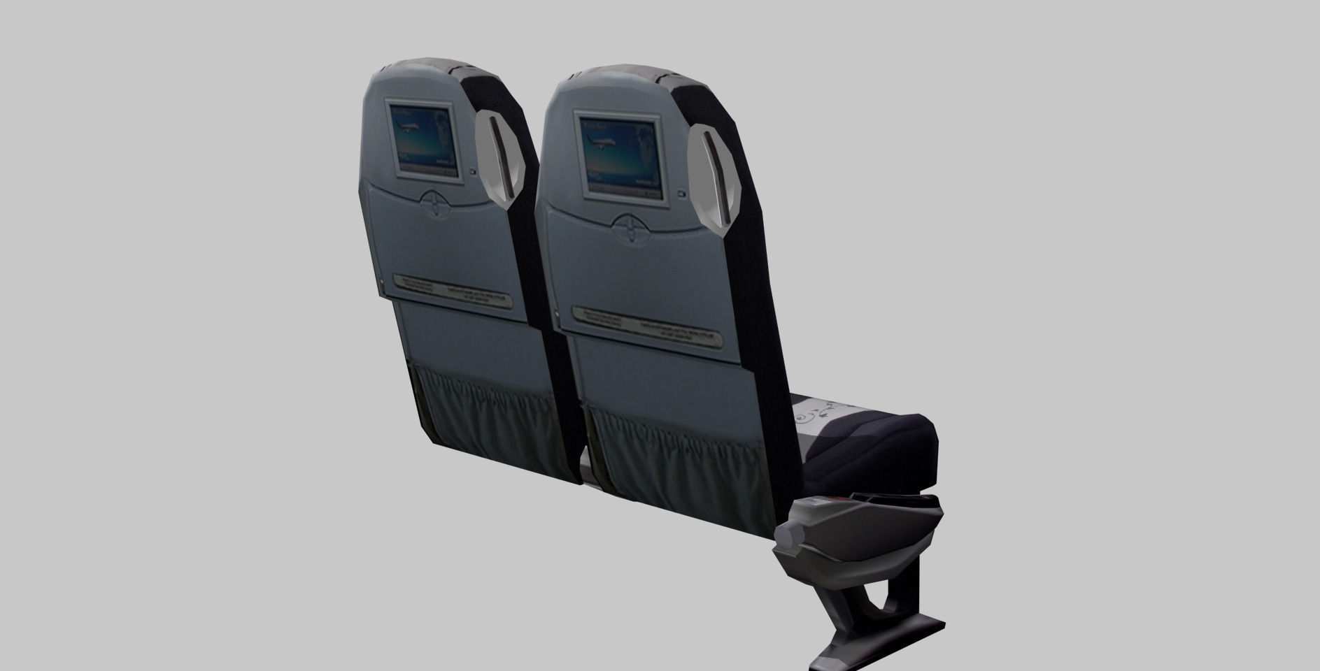 3D model Bus chair VR / AR / low-poly | CGTrader