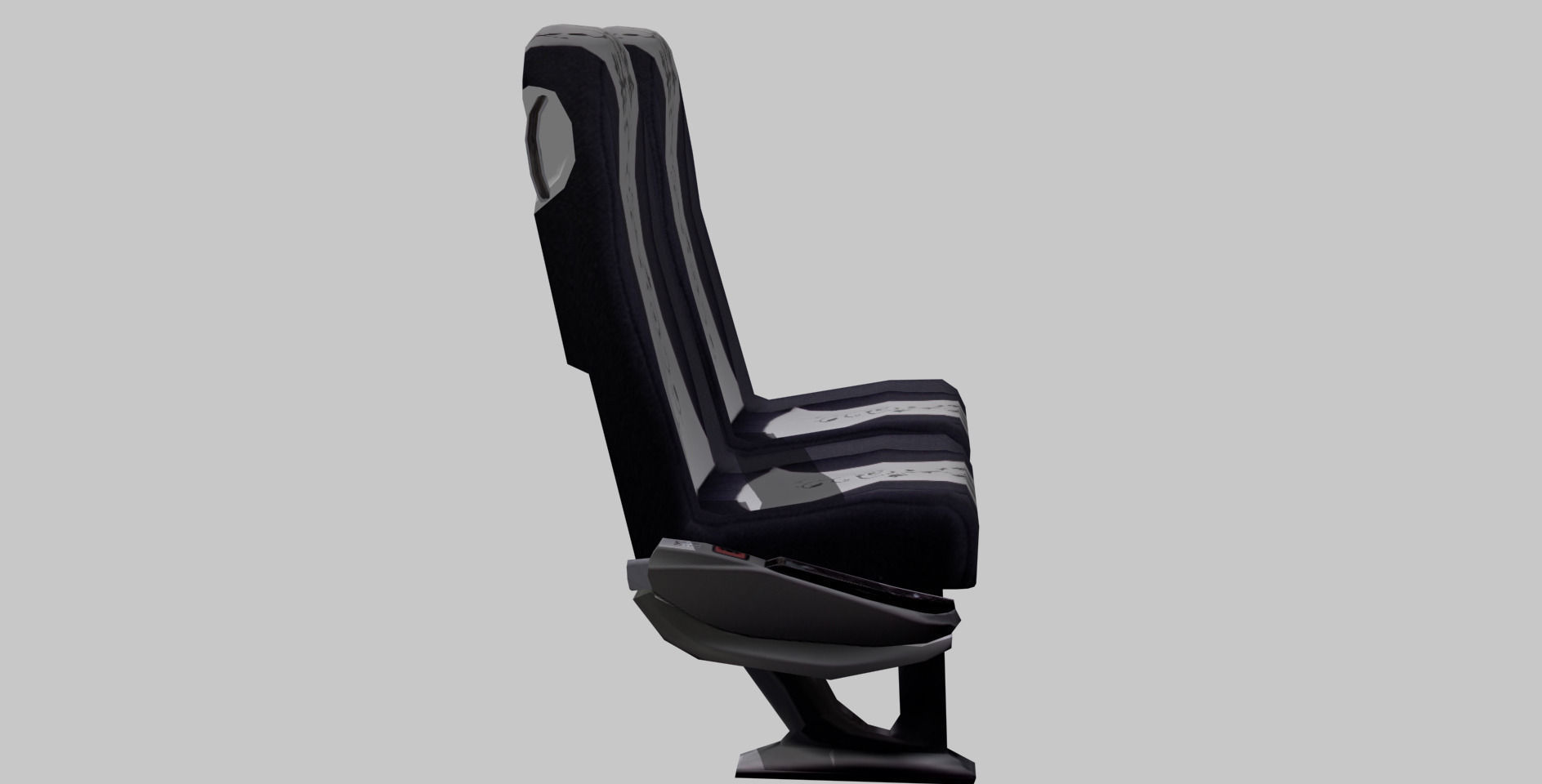 3D model Bus chair VR / AR / low-poly | CGTrader