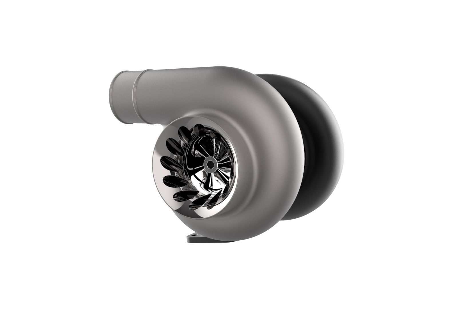 Turbocharger turbo 3D model 3D printable | CGTrader