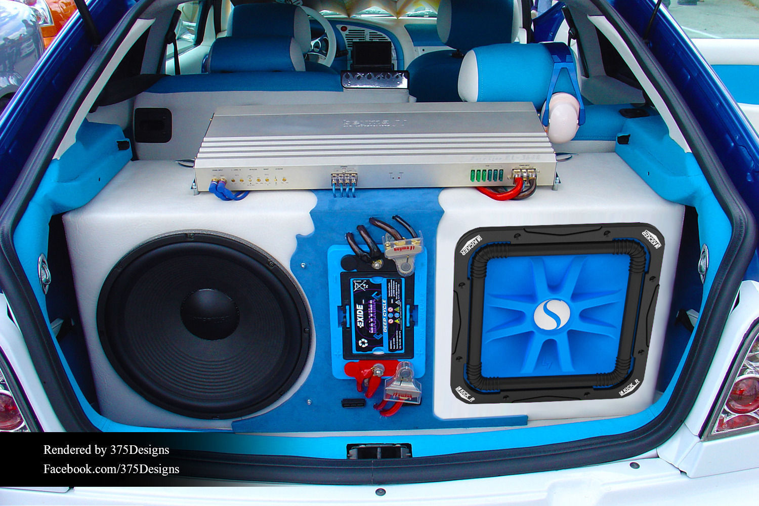 Kicker 15 L7 S15L7 subwoofer 3D model 3D printable | CGTrader