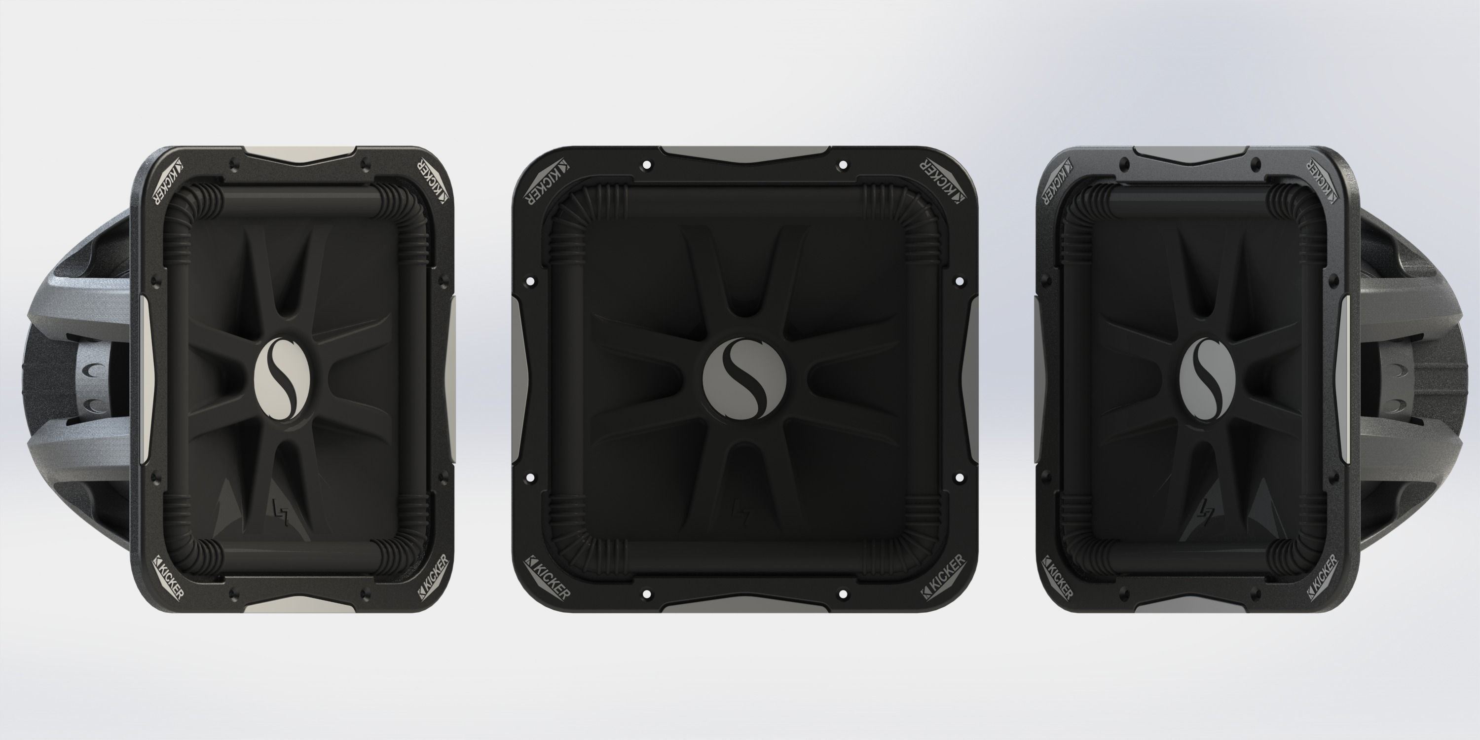 Kicker 15 L7 S15L7 subwoofer 3D model 3D printable | CGTrader