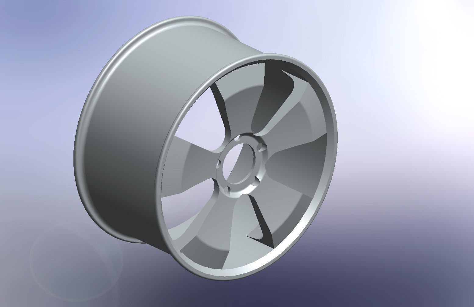 Rim fan wheel free 3D model | CGTrader