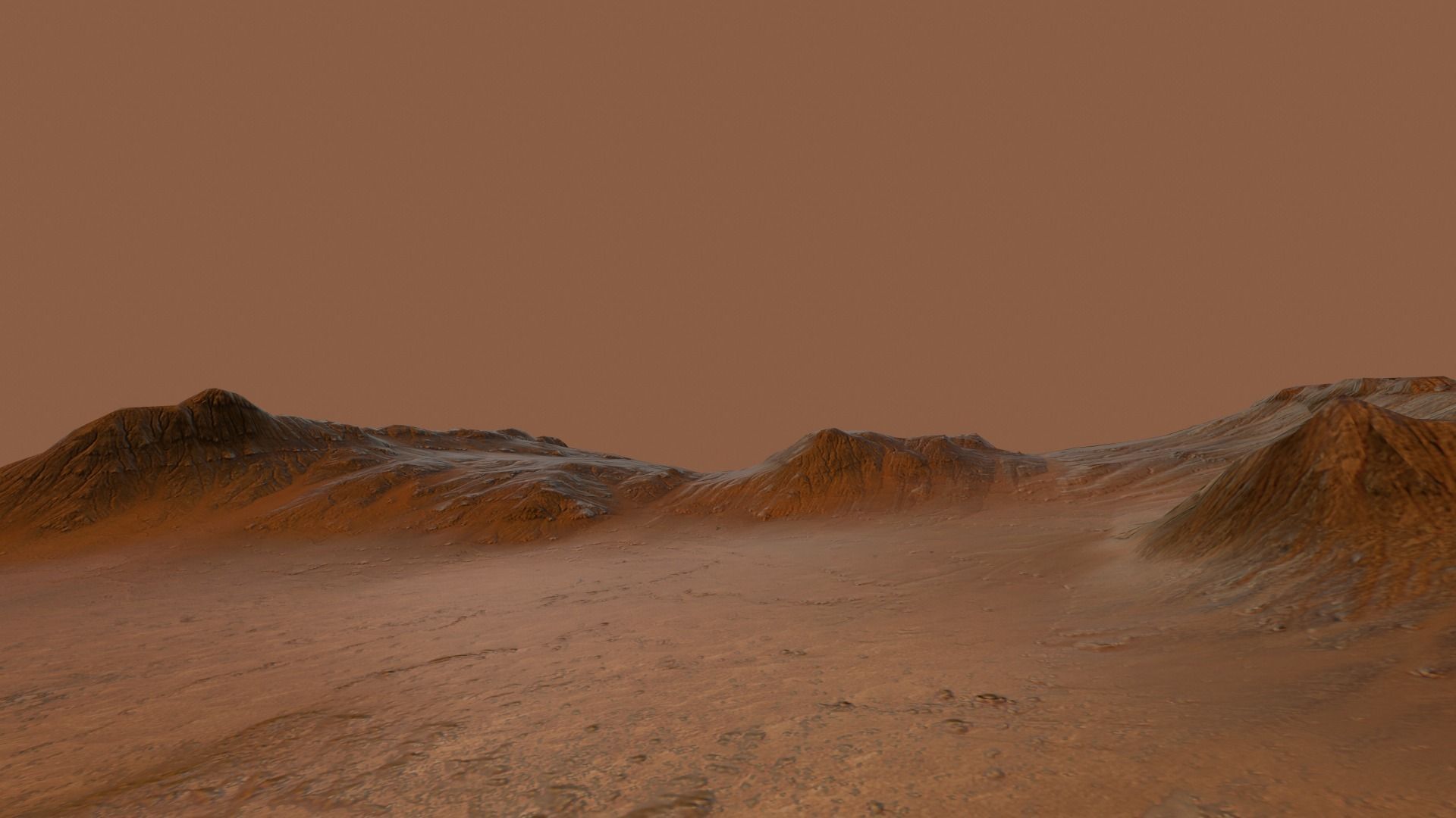 3D model Mars Environment VR / AR / low-poly | CGTrader