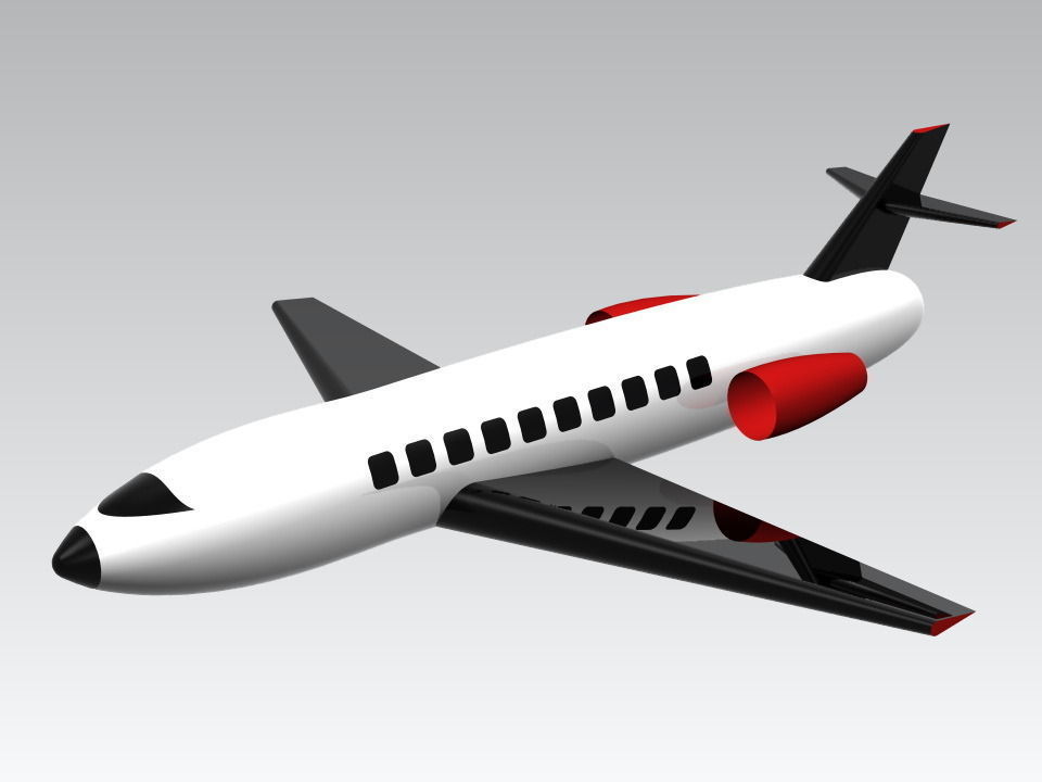 Flight airplane 3D model | CGTrader