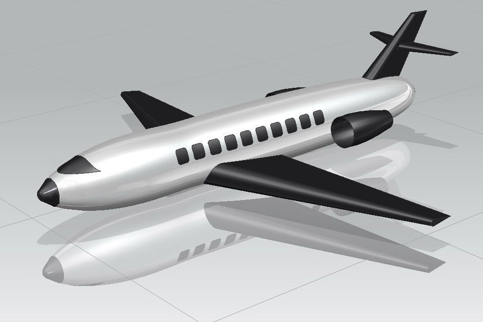 Flight airplane 3D model | CGTrader
